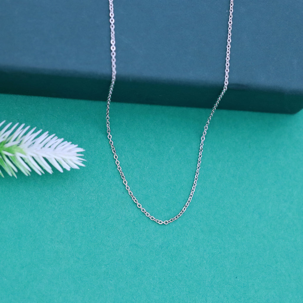 Small Link Delicate Silver Chain – Eri Silvers